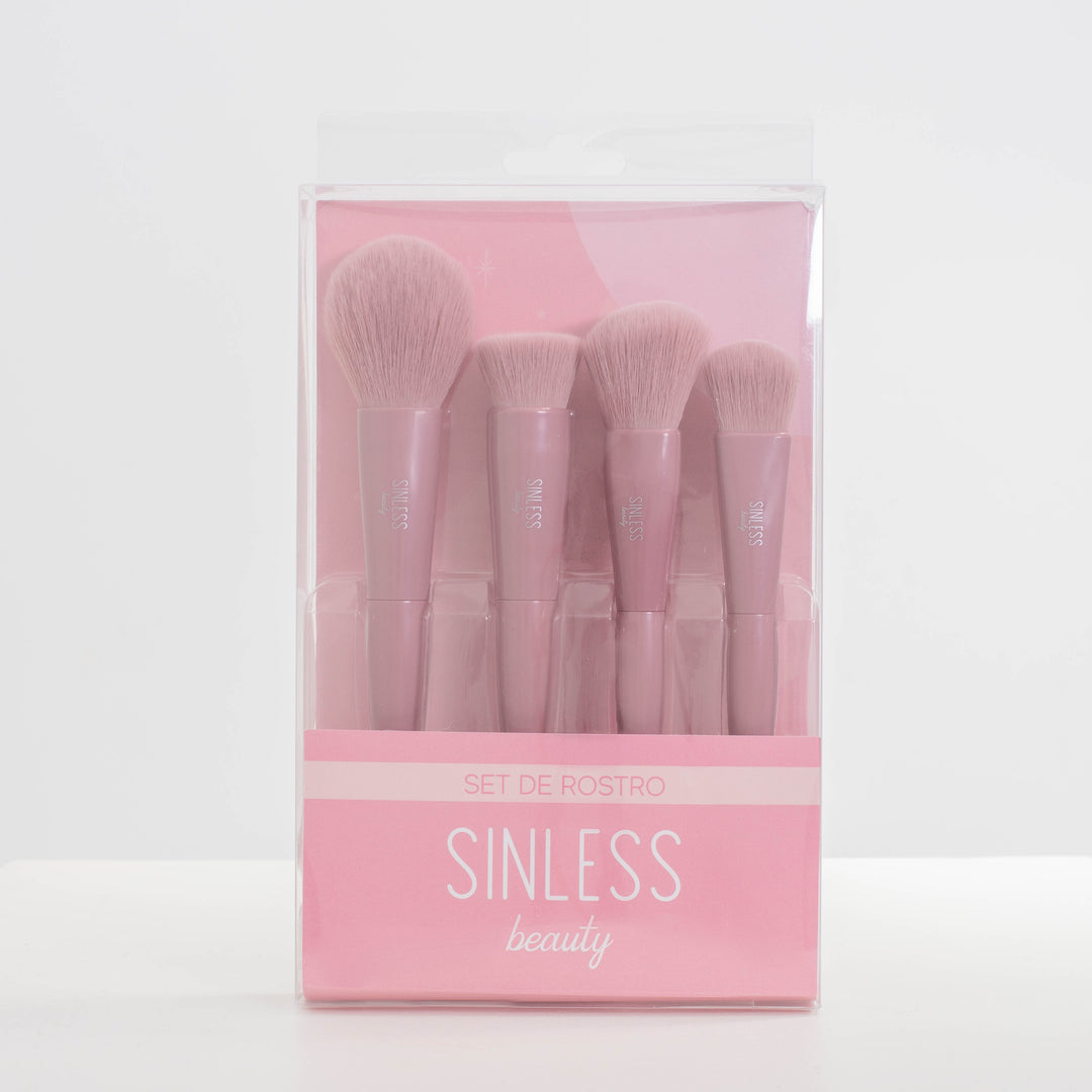 Set de brochas para rostro – Sinless Beauty